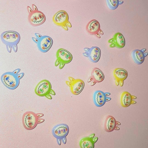 Labubu Nails - Etsy