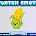 1 X It's Corn Twitch Emote, Funny Emote, Discord Emote, Funny Twitch ...