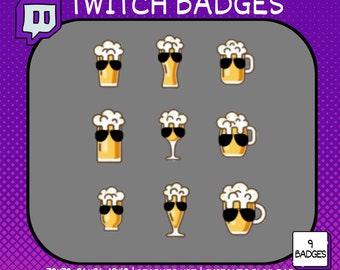 Skull Timer Twitch Sub Badges, Twitch Sub Badges, Skull Sub Badges ...