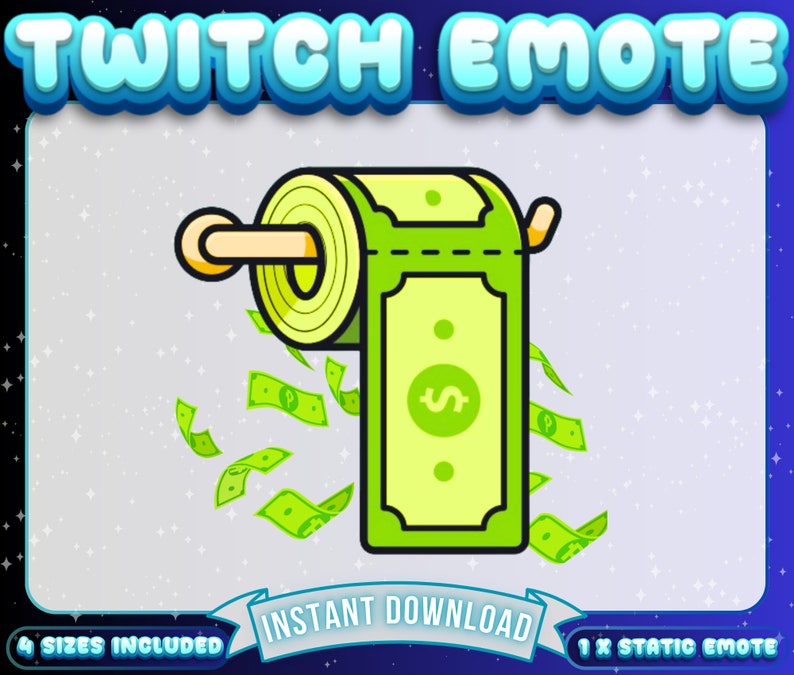 1 X Money Twitch Emote, Funny Emote, Discord Emote, Funny Twitch Emote ...