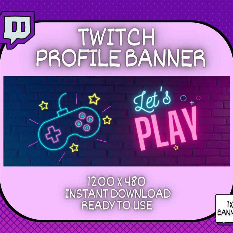 Streamer Banner - Etsy