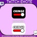 Animated Cringe Twitch Emote (instant Download) - Etsy