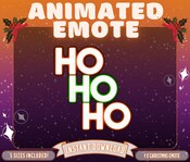 ANIMATED Dancing Santa Hat EMOTE / Twitch Discord Stream Xmas Cute ...