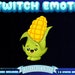 1 X It's Corn Twitch Emote, Funny Emote, Discord Emote, Funny Twitch ...