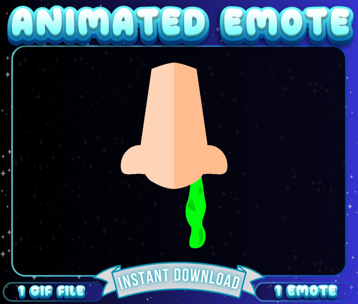 Funny Booger Animated Twitch Emote (GIF Digital Download) - Etsy