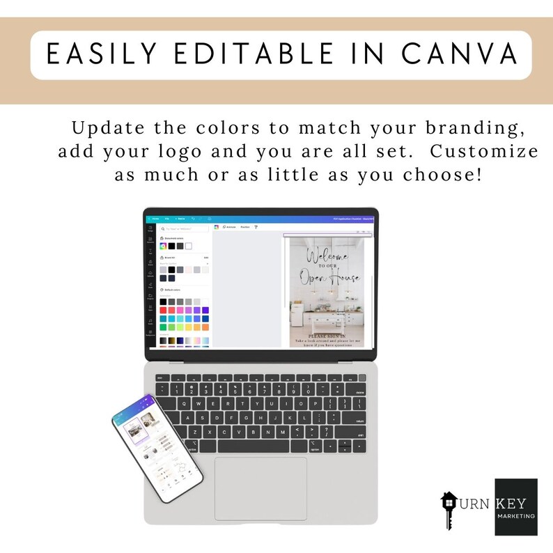 Open House Sign in Sheet Editable Canva Template & Pdfs, Real Estate ...