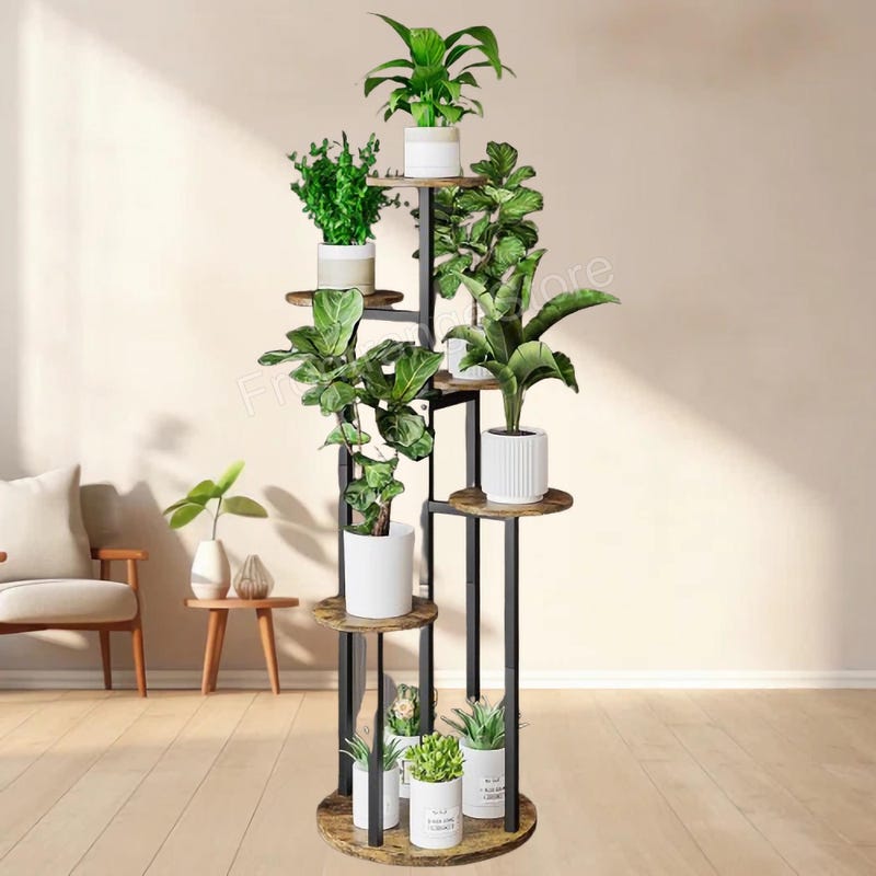 Wooden Plant Stand - Etsy