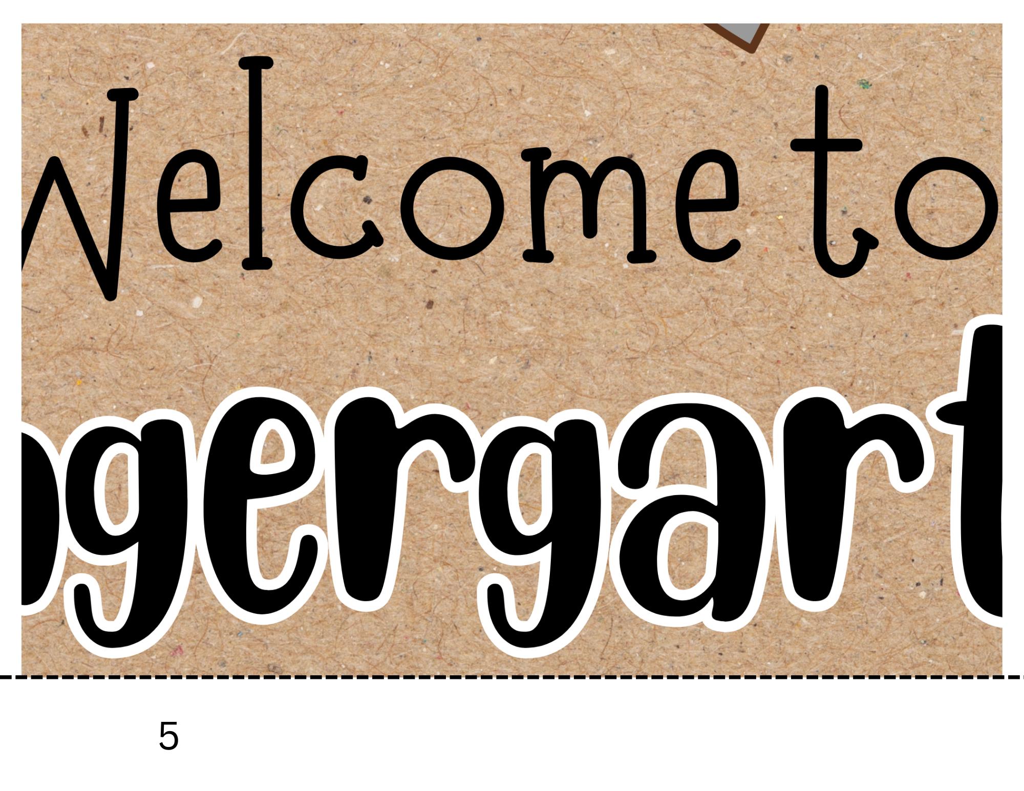 Welcome to Kindergarten, Kindergarten Banner, School Banner, Printable ...