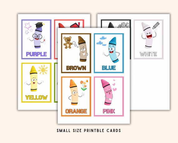 Preschool Printables Colors Classroom Posters, Color Posters ...