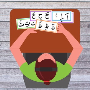 Arabic Alphabet Letters With Harakats Damma Kasra Fatha - Etsy