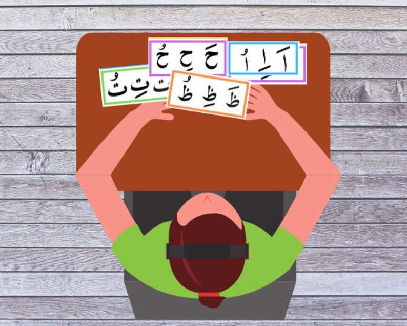 Arabic Alphabet Letters With Harakats Damma Kasra Fatha - Etsy