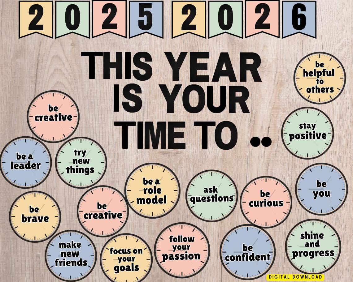 Back to School Bulletin Board, Back to School Motivational Bulletin ...