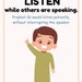 Good Manners and Positive Attitude Poster for Classroom With Hadith ...