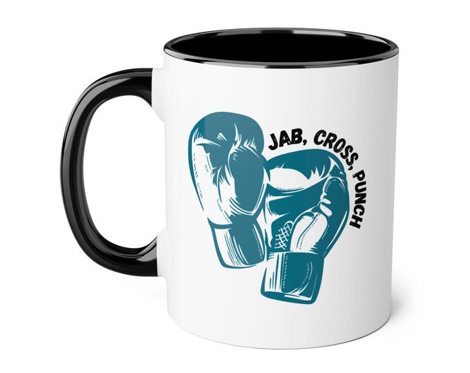 Keep Calm and Box on Boxing Mug Boxing Sports Gift Boxing Gloves Mug ...