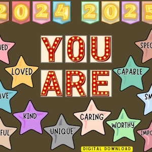 You Are Bulletin Board, Motivational Board, Motivational School ...