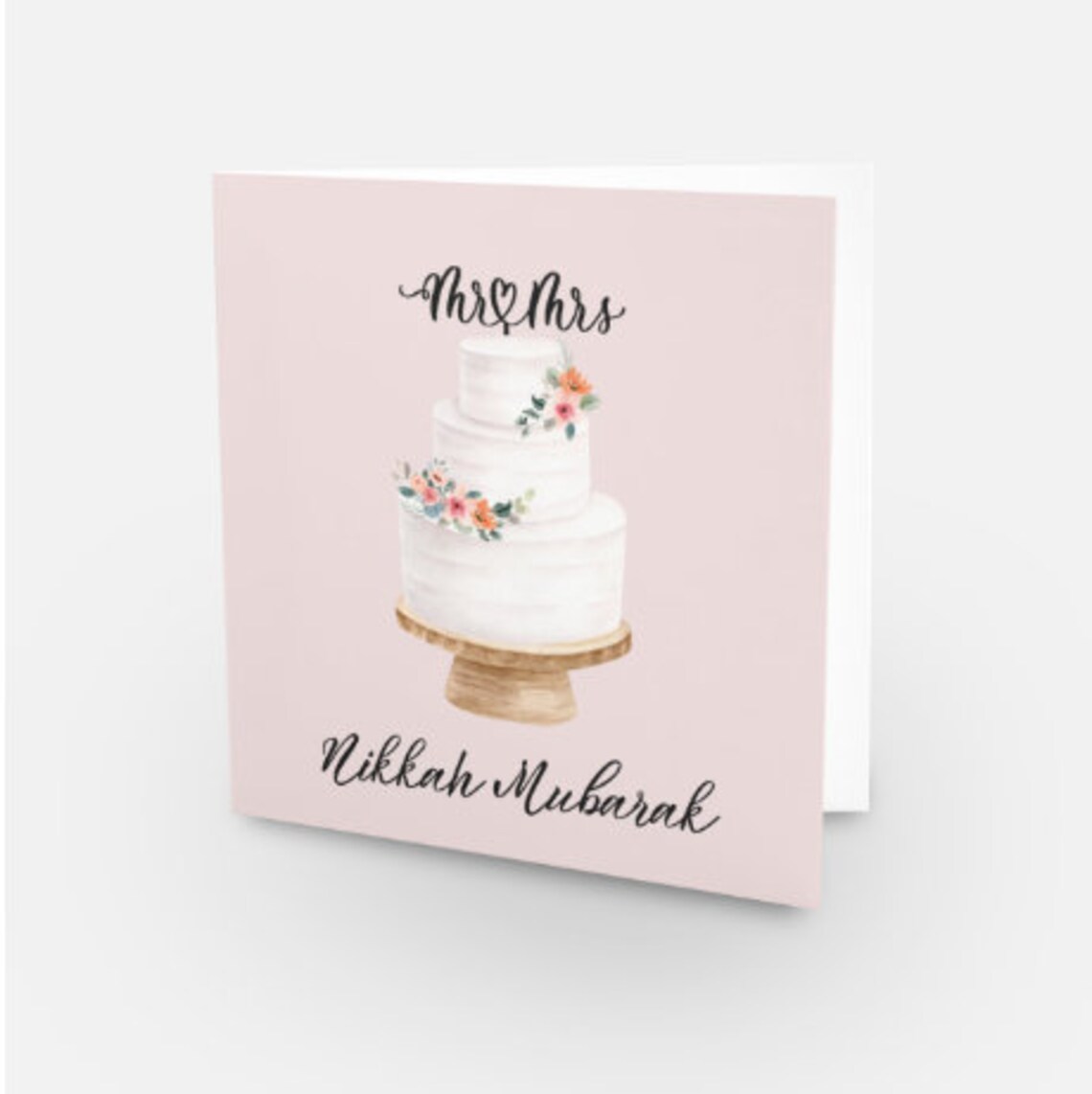 Nikkah Mubarak, Nikkah Gift, Nikkah Mubarak Card, Shadi Card, Islamic ...