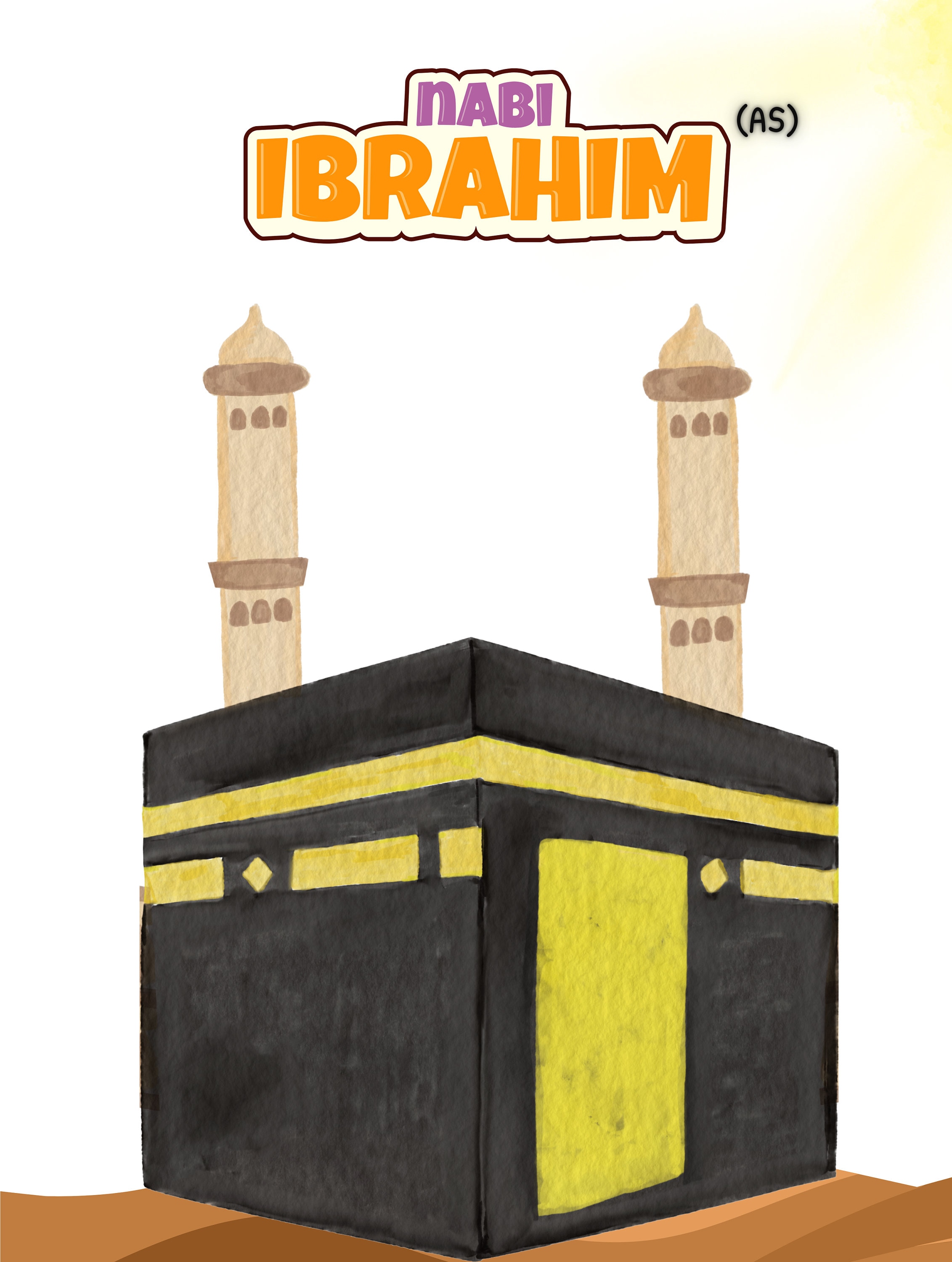 Prophets in Islam Poster, Islamic Poster, Islamic Bulletin Board ...