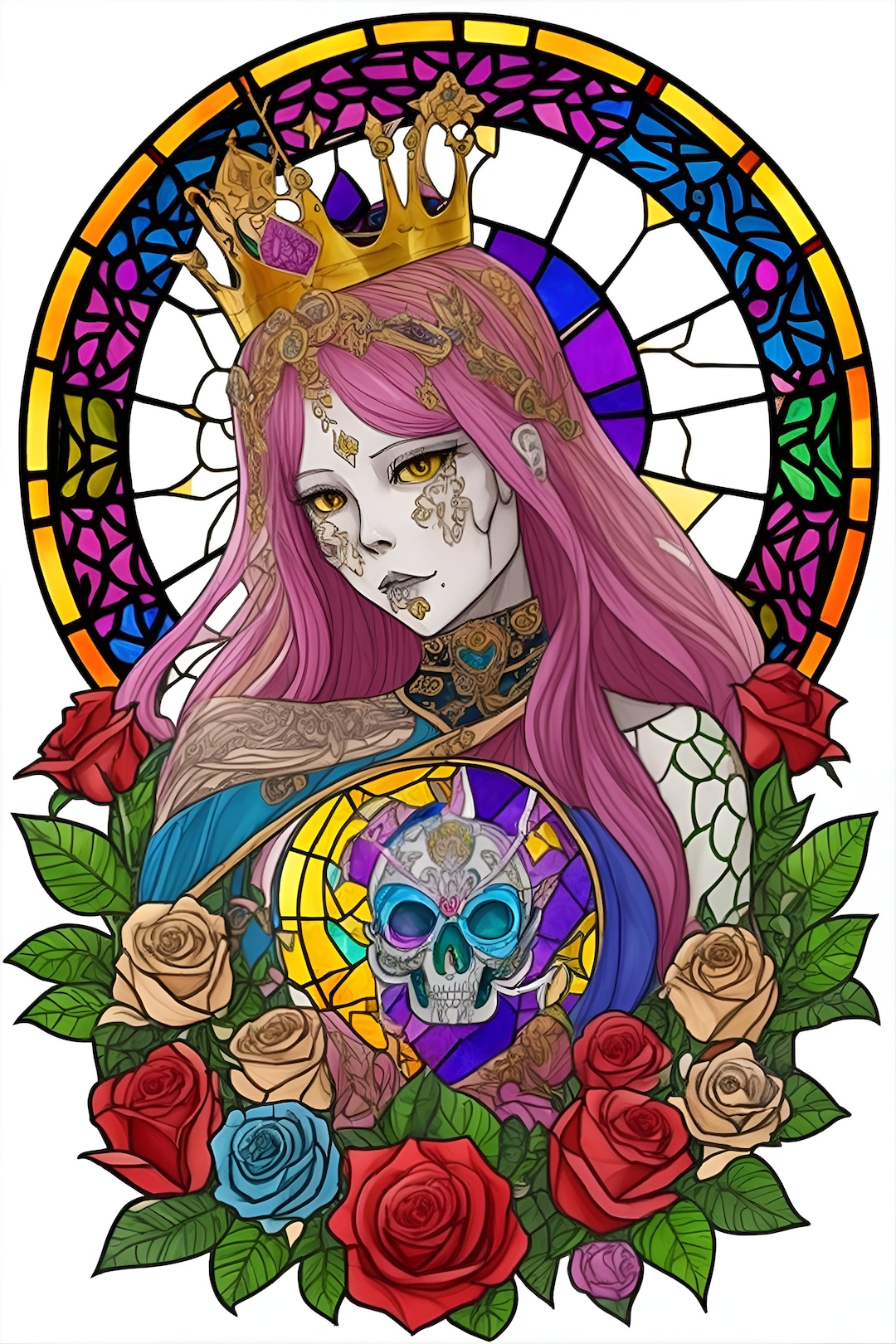 The Bride of the Death Art - Etsy