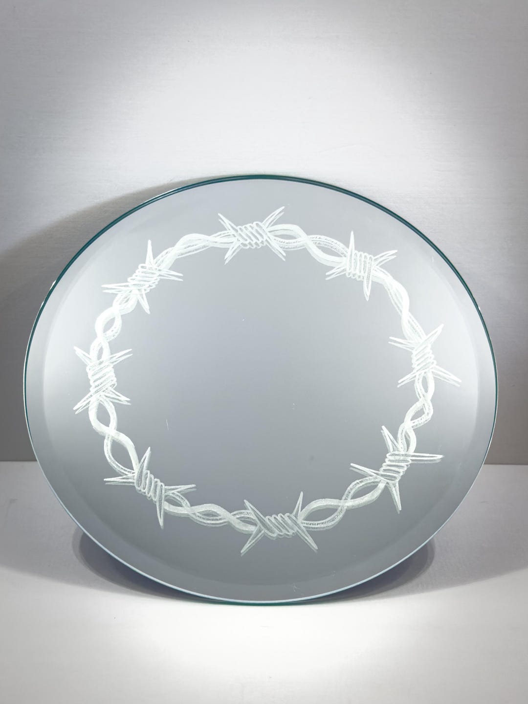 Barbed Wire Candle Mirror - Etsy