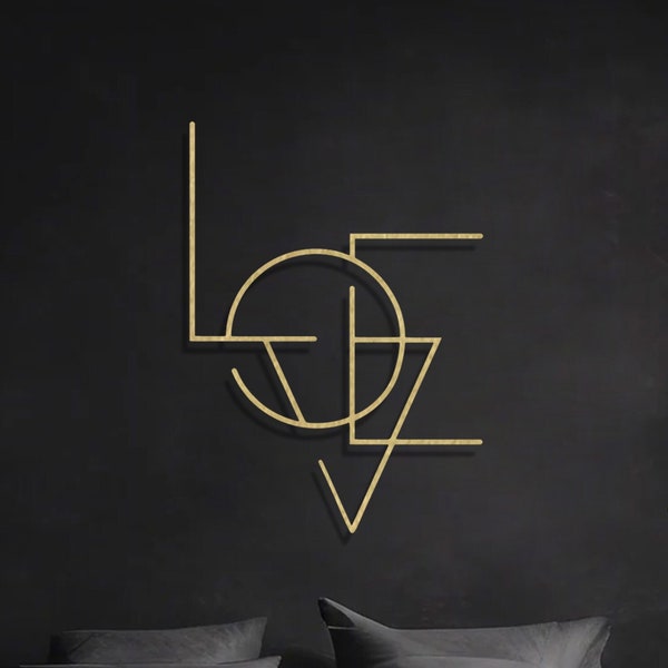 Love Metal Sign - Etsy