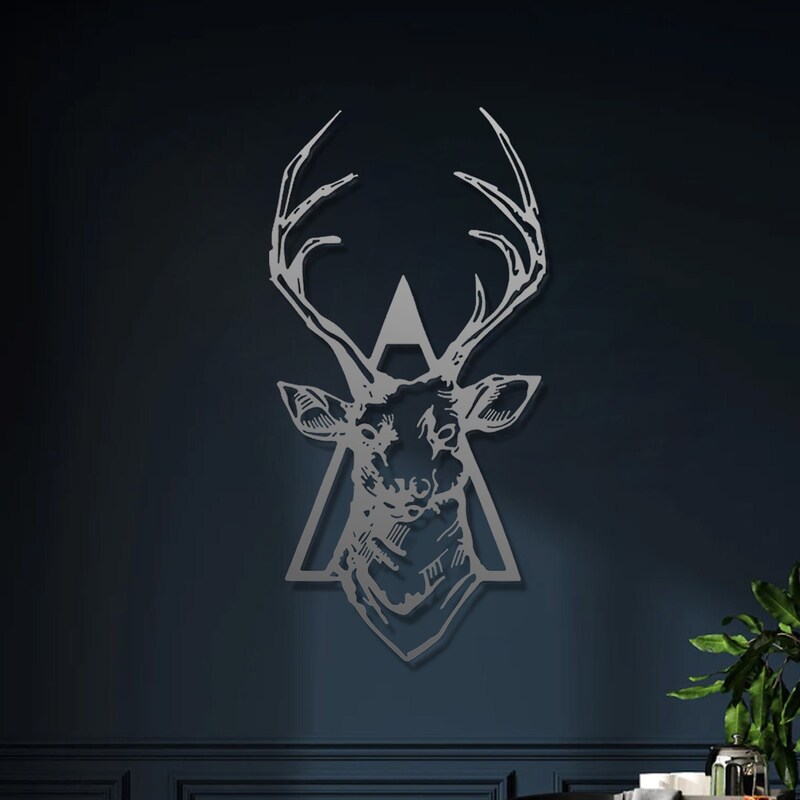 Metal Stag - Etsy