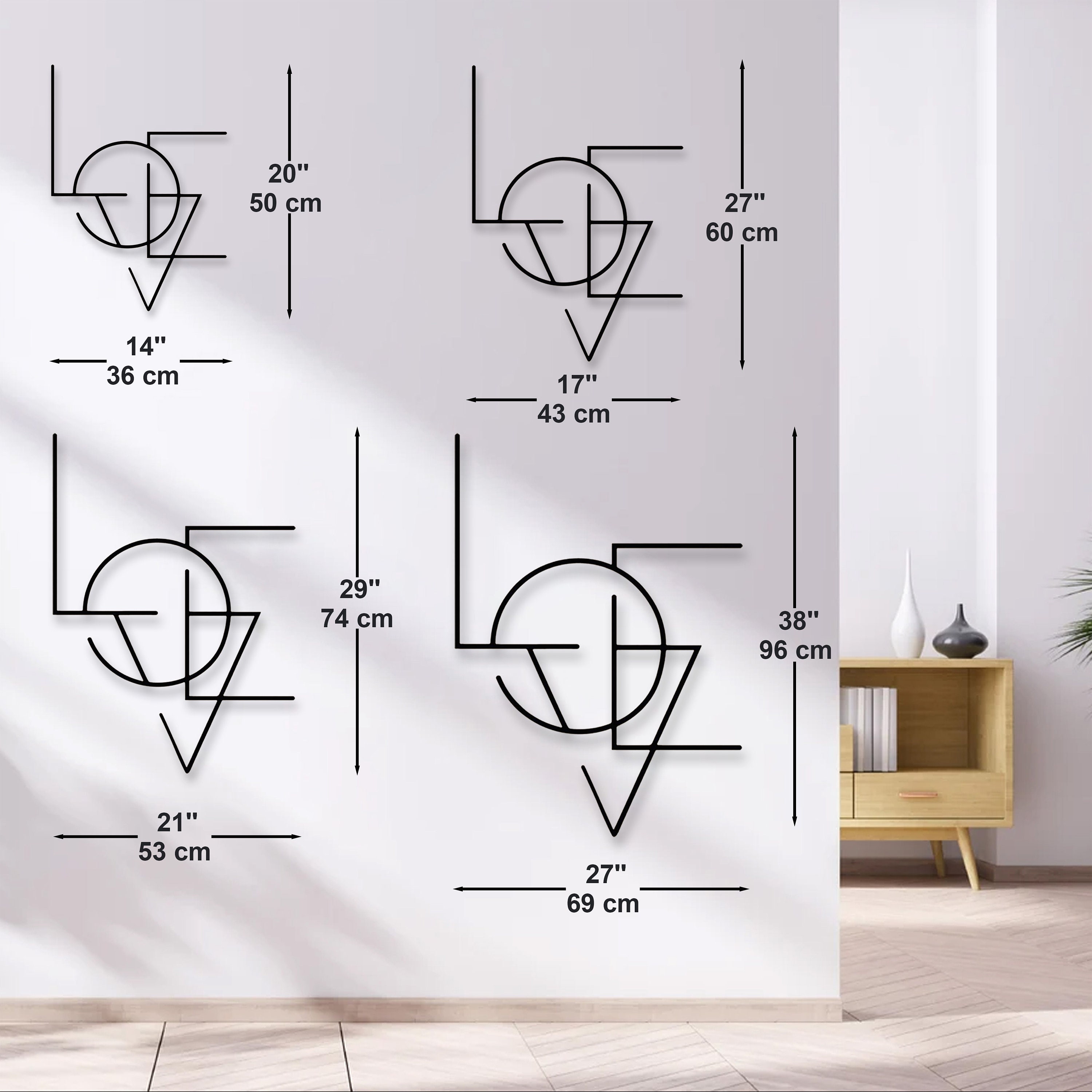 Love Metal Wall Art , Minimalist Line Art , Love Metal Wall Sign ...