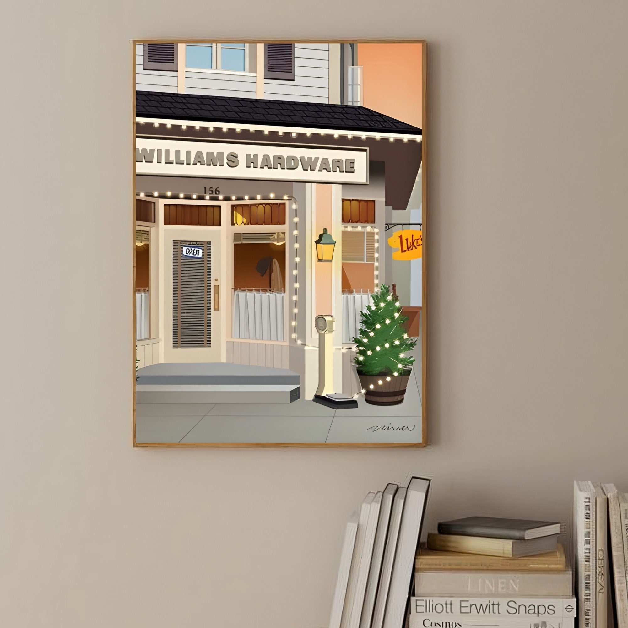 Gilmore Girls Wall Art Prints Set of 3 Gilmore Girls Illustration Print ...