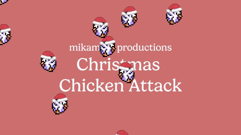 Animated CHRISTMAS Short Legend of Zelda Chicken Attack Overlay | Video ...