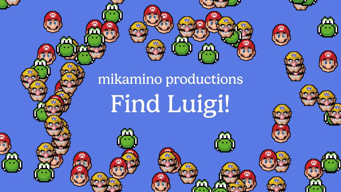 Find Luigi Animated Short Super Mario Video | Video for Twitch Youtube ...