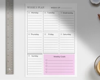 Minimalist Printable Daily to Do List Instant Download - Etsy