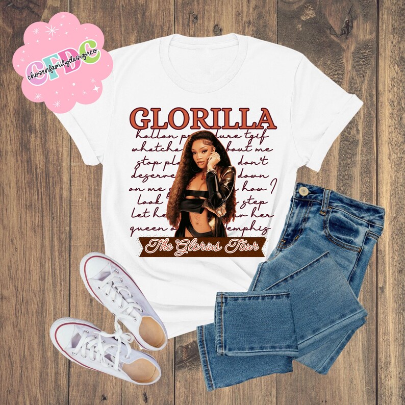Glorilla PNG, Glorilla Tour PNG, Glorious Tour Shirt, GLO Design, Digital Design, Glorilla ...
