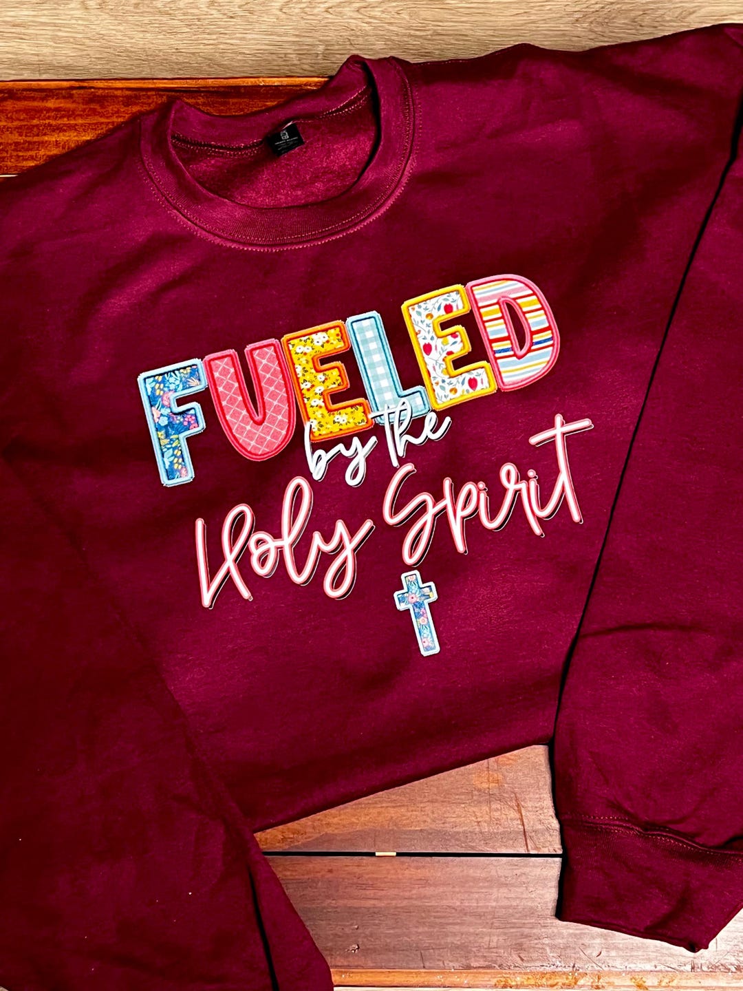 Fueled by the Holy Spirit Sweatshirt, Holy Spirit Sweatshirt, Holy ...