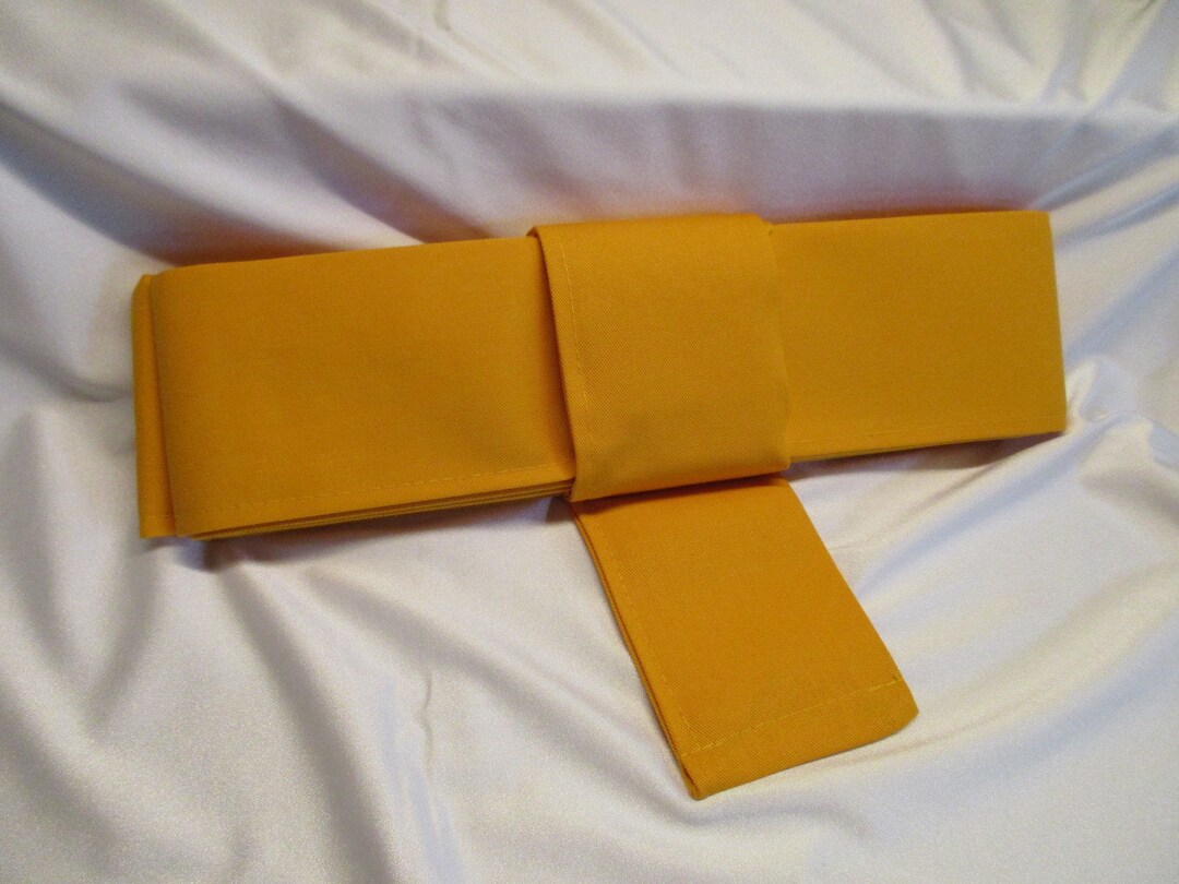 5 Handmade Japanese Obi (kaku Obi) for Iaido, Kendo, Kyudo - SALE ...
