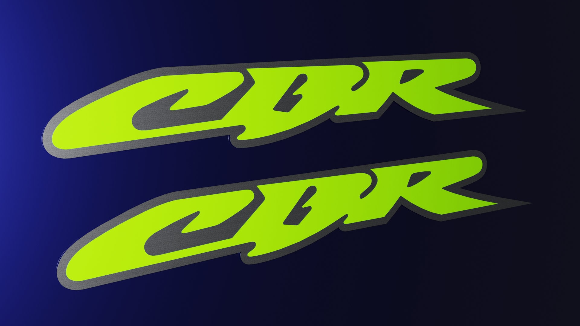 Honda CBR Decals fluorescent - Etsy