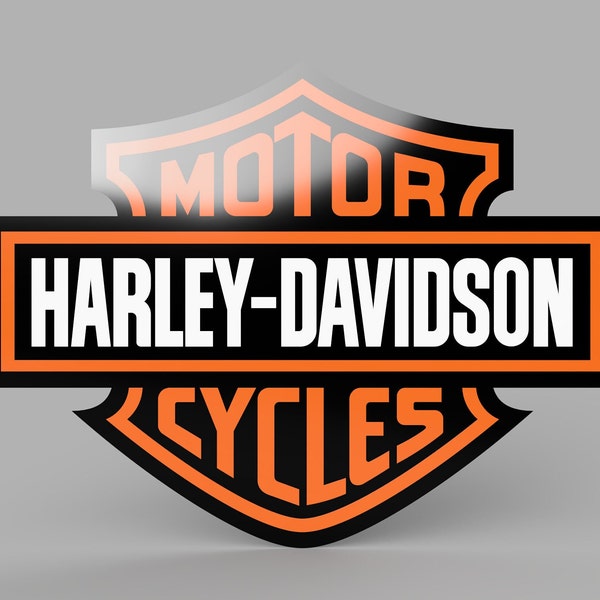 Harley Davidson Stickers - Etsy