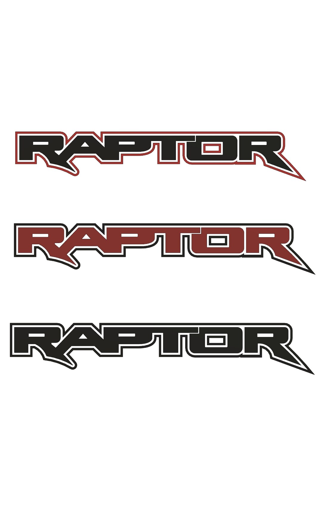 Ford Raptor Decals. 2x Vinyl Decals. - Etsy
