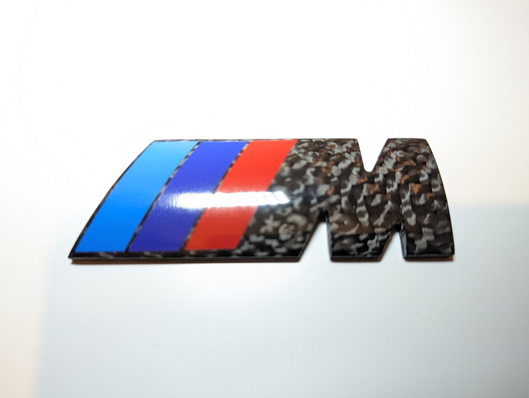Carbon Fiber Rear M Sport Badge. - Etsy