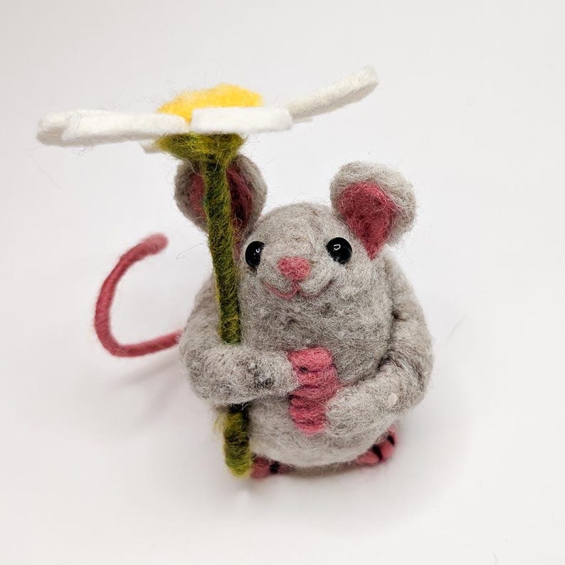 Needle Felted Mice and Rats (made to Order) - Etsy