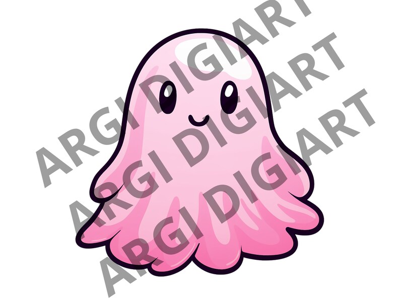 Cute Halloween Clipart, Pink Halloween Kawaii Style, Pink Pumpkin Clip ...