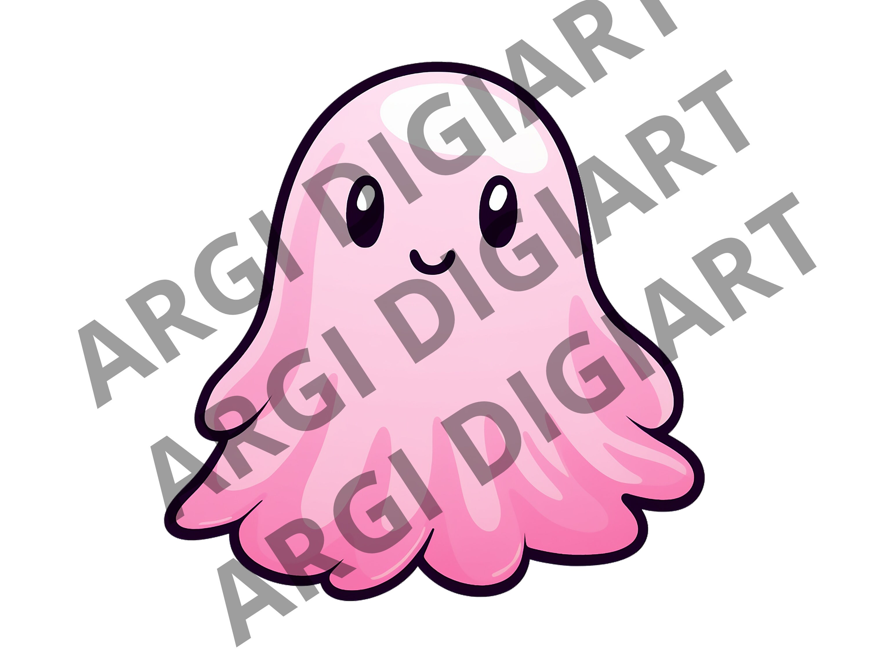 Cute Halloween Clipart, Pink Halloween Kawaii Style, Pink Pumpkin Clip ...