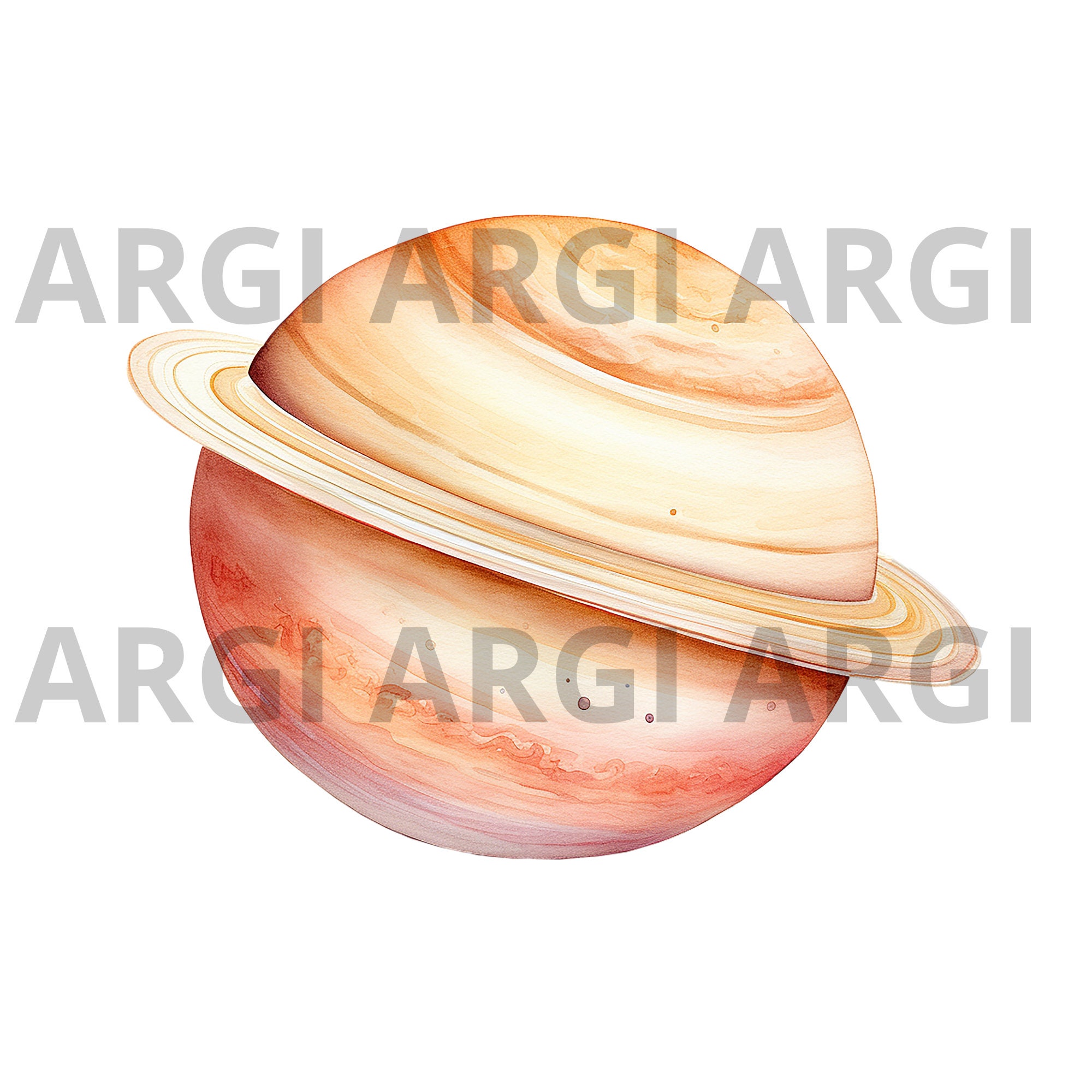 Outer Space Watercolor Clipart, Cute Astronaut, Planets Clip Art ...