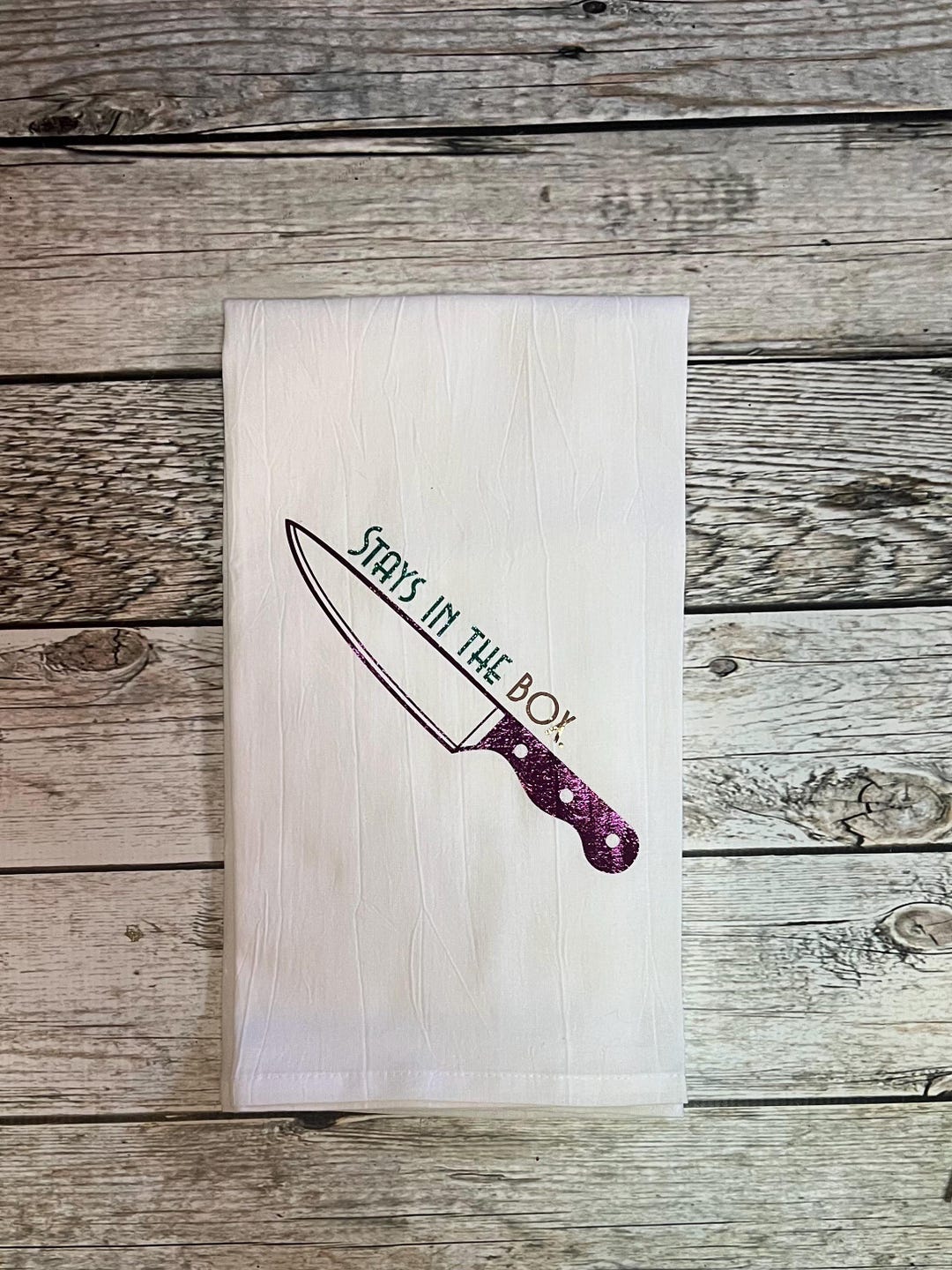 Stays in the Box King Cake Decorative Tea Towel - Etsy