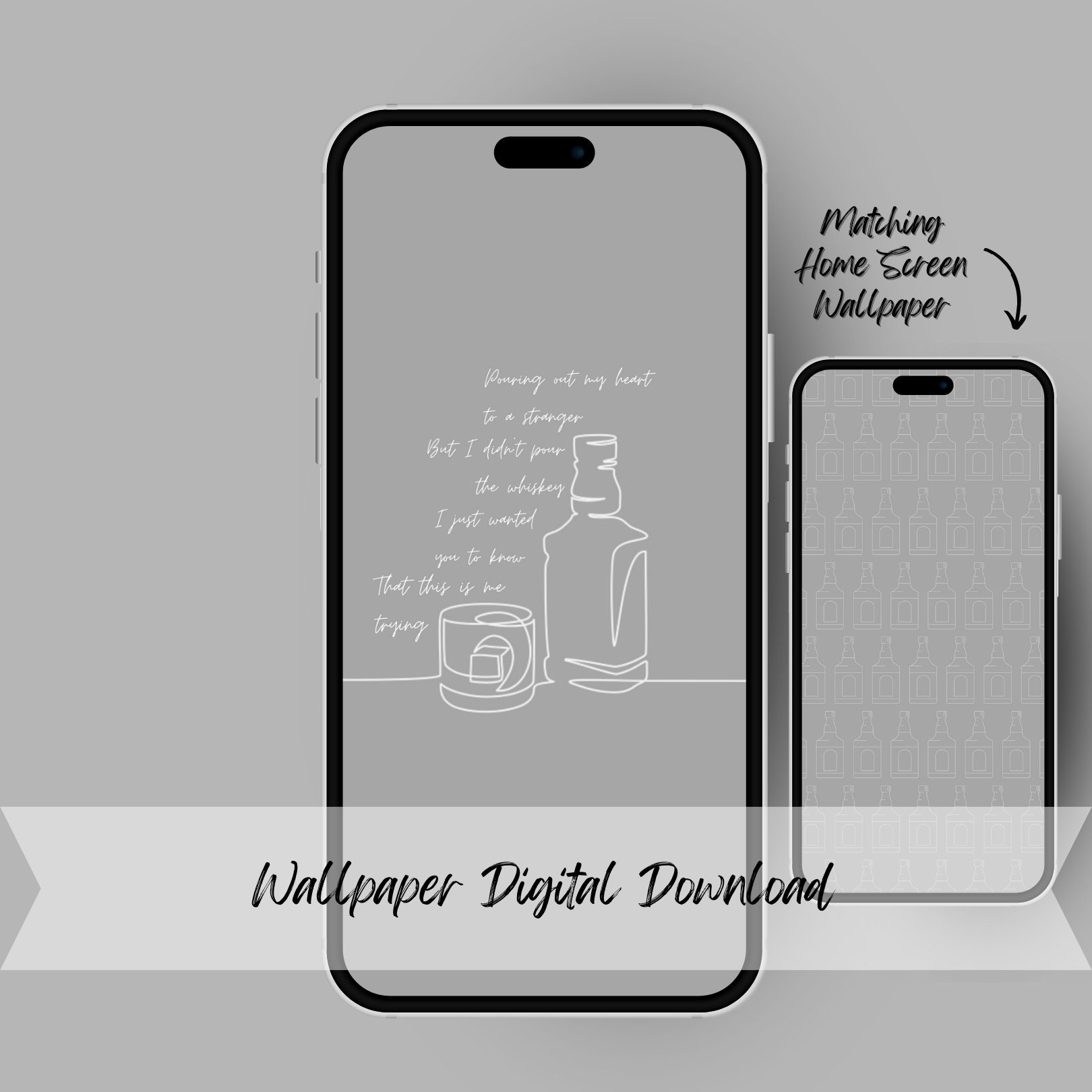 Black & White Wallpapers With Matching App Icons (#2) - Digital ...