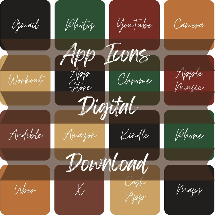 Evermore Wallpapers With Matching App Icons - Digital Download - Etsy