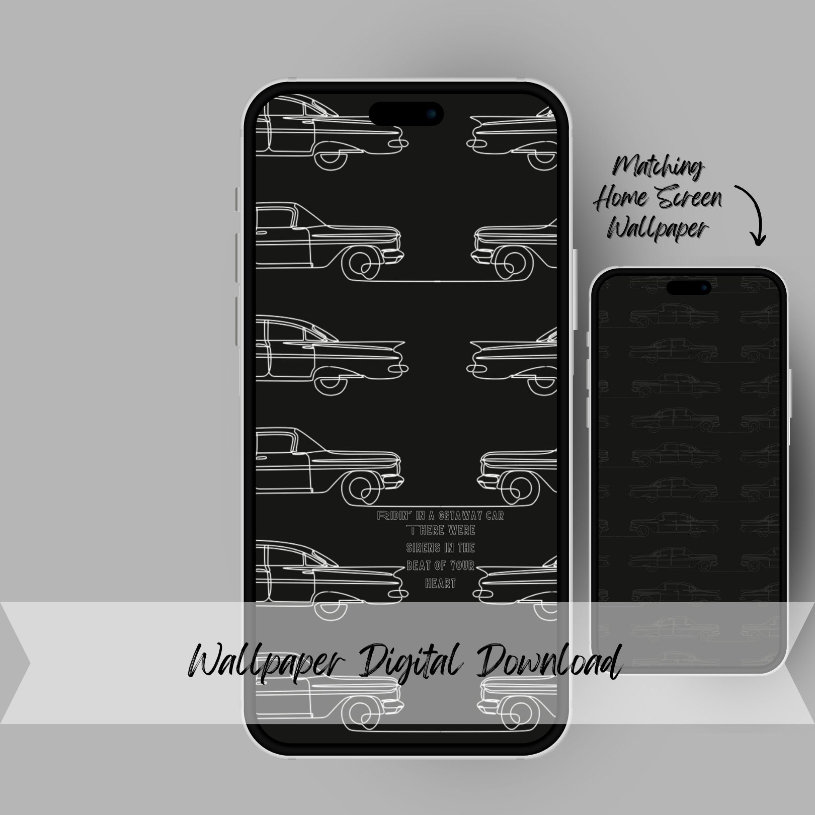 Black & White Wallpapers With Matching App Icons (#2) - Digital ...