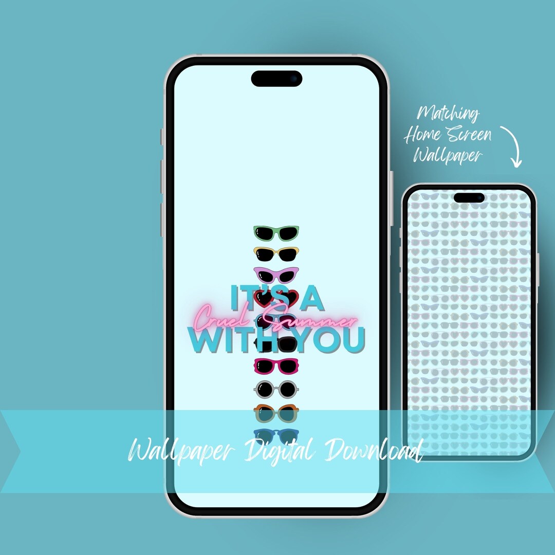 Eras & Seasons Wallpapers With Matching App Icons - Digital Download - Etsy