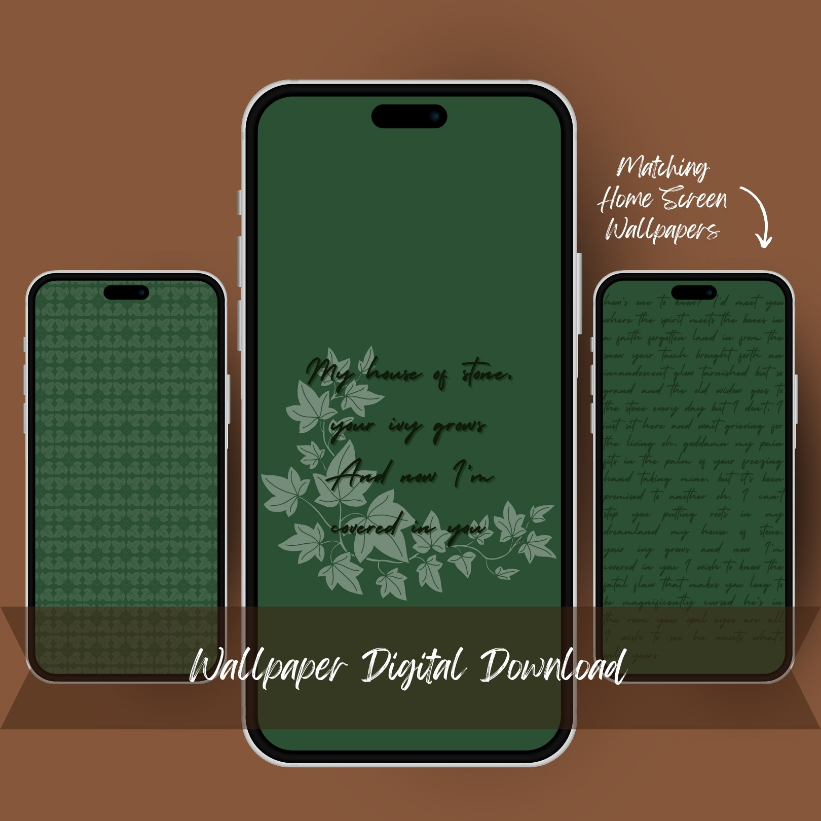 Evermore Wallpapers With Matching App Icons - Digital Download - Etsy