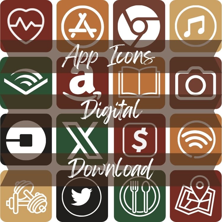 Evermore Wallpapers With Matching App Icons - Digital Download - Etsy