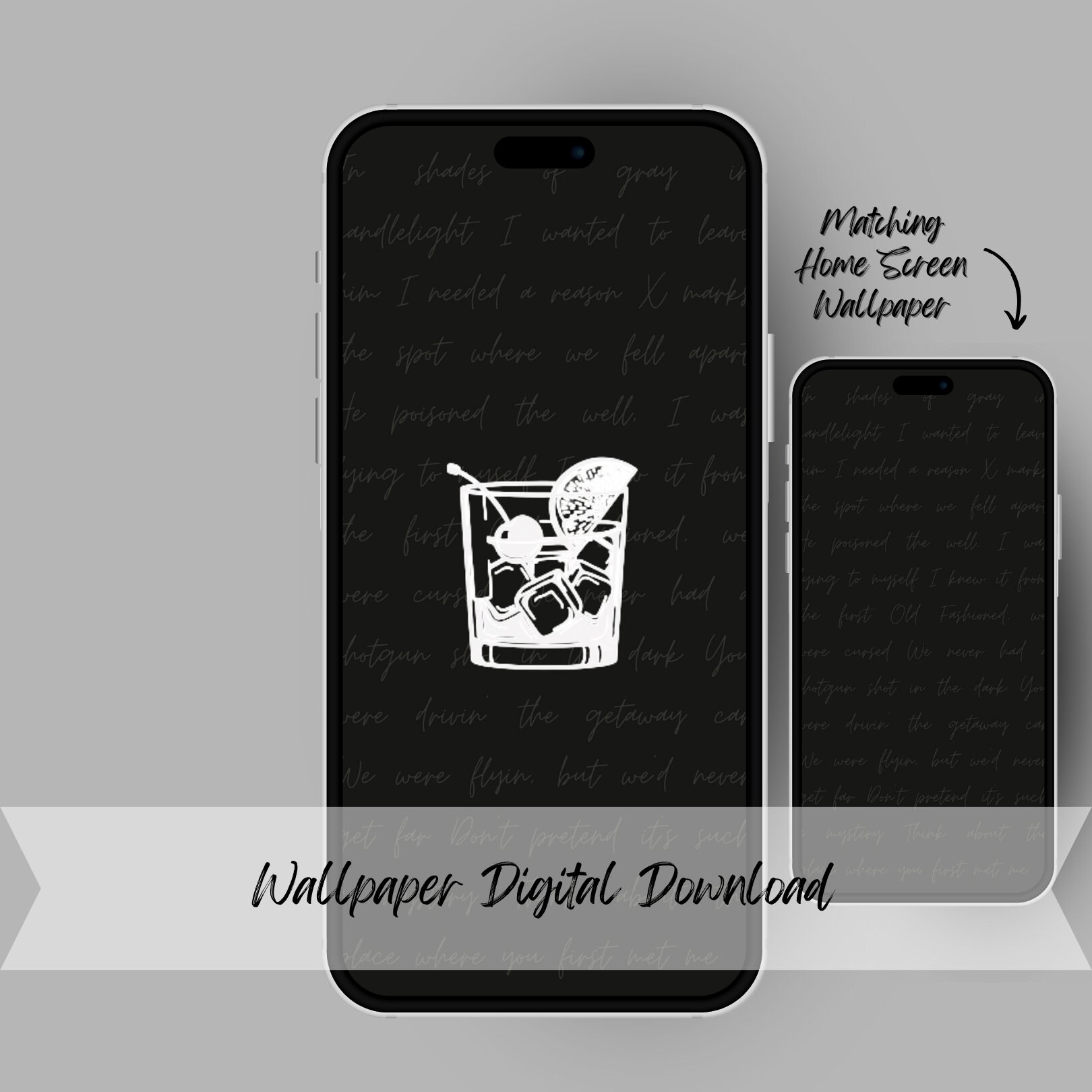 Black & White Wallpapers With Matching App Icons (#2) - Digital ...