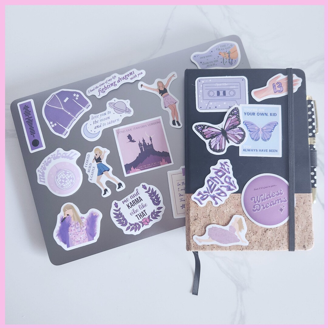 1-100pcs Taylor Swift Stickers, Swiftie Sticker Pack, Eras Tour, TS ...